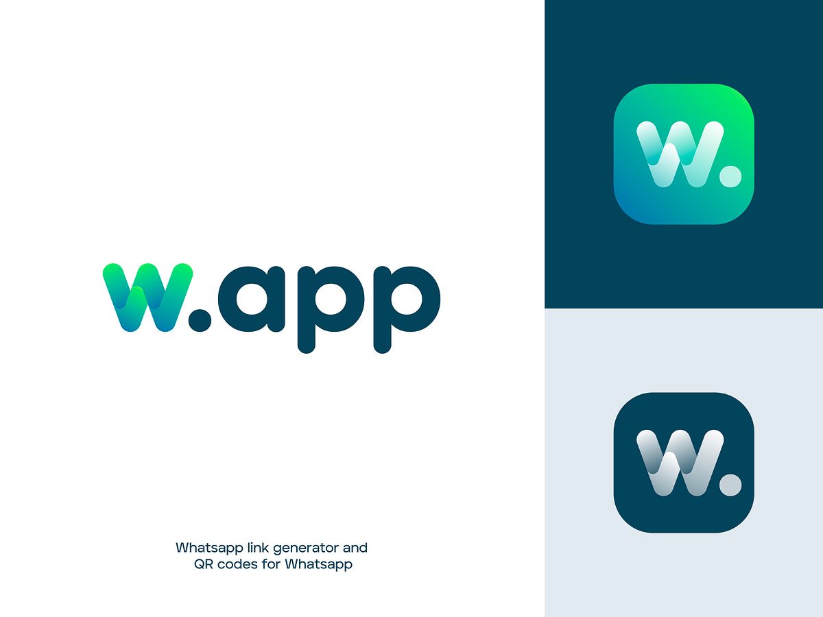 w.app logo concept pt.3 by Wegrow on Dribbble