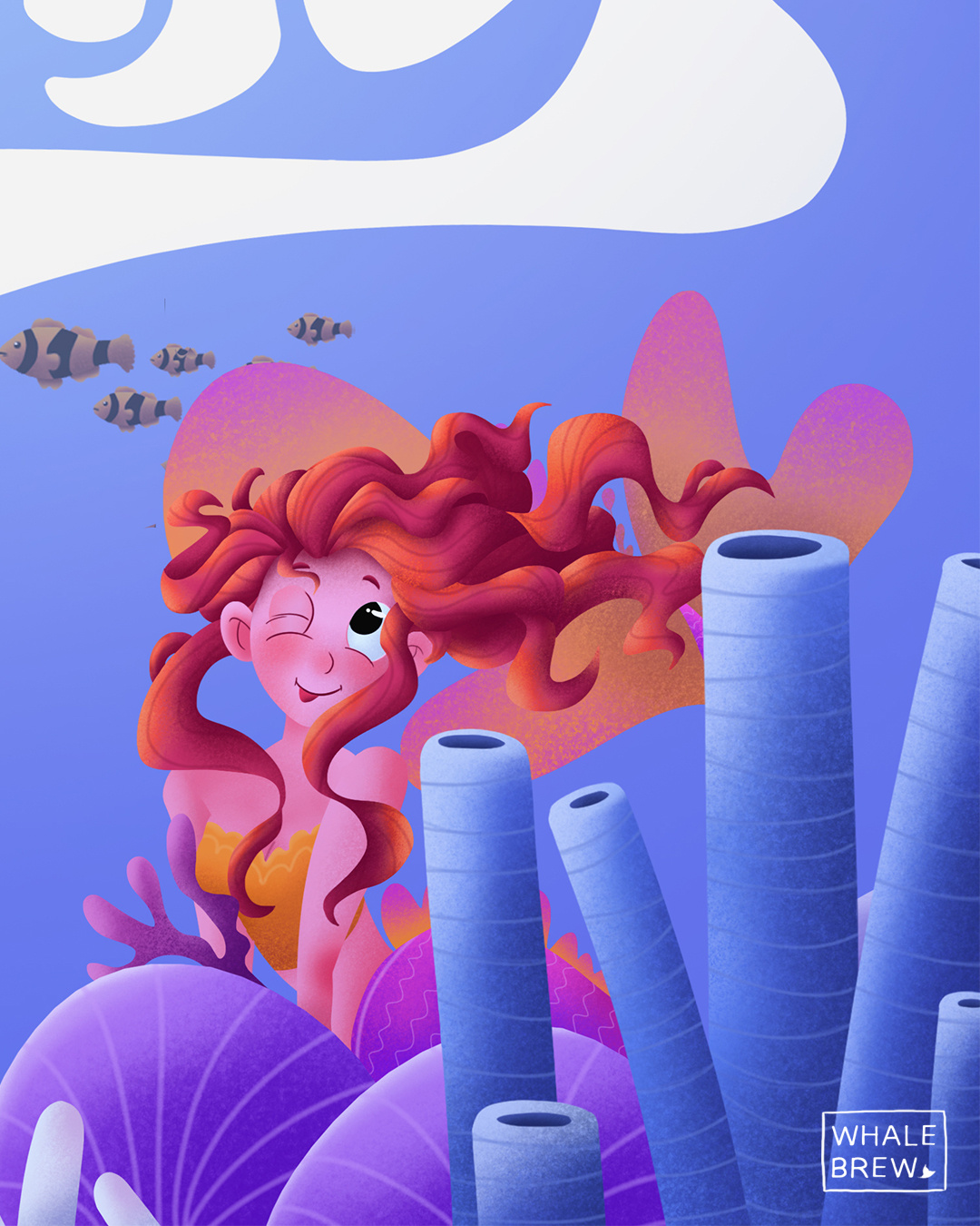 Mermay Typographic Illustration by Kavya Singhal on Dribbble