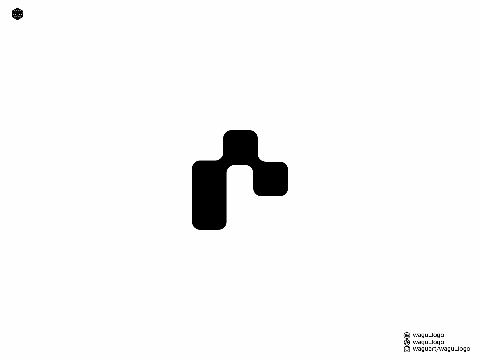 LETTER MARK R by WAGU_LOGO on Dribbble