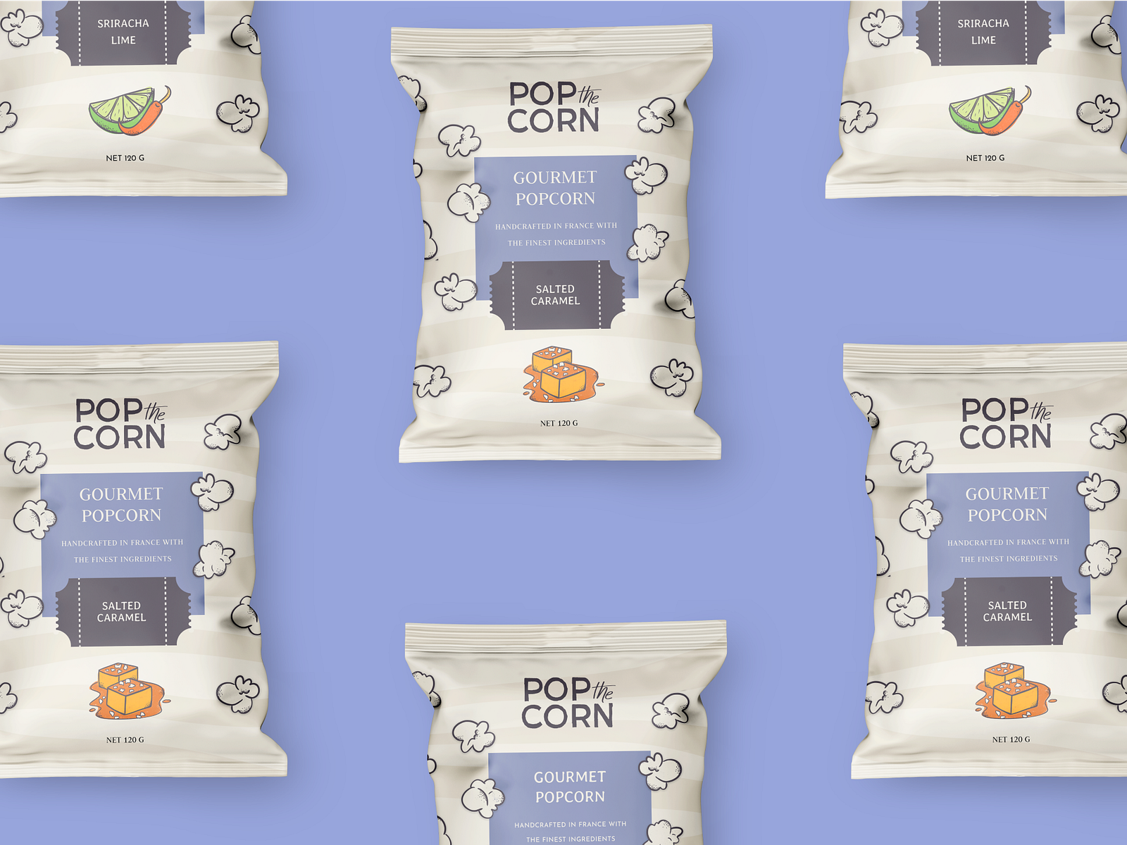 POP the CORN - Branding by Simona Krejčí on Dribbble