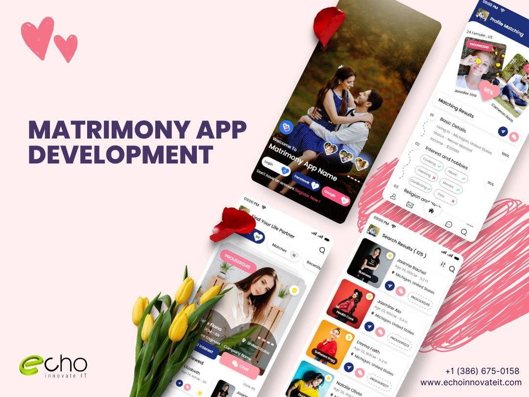 Matrimony App Development By Echoinnovate It Custom Software And App