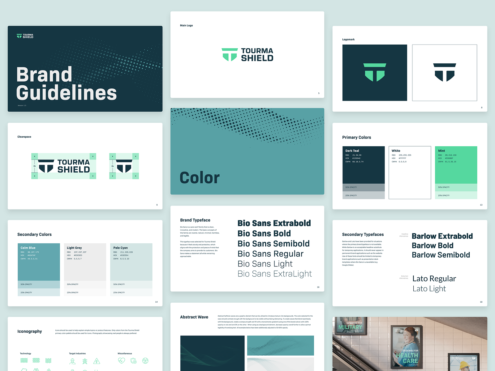 Branding for Protective Clothing Company by Amanda Dazo on Dribbble