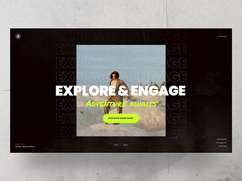 Slider Revolution | Dribbble