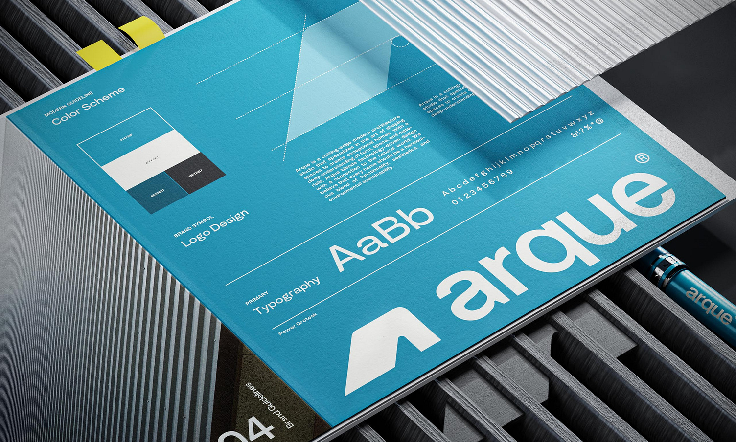 Arque - Architecture brand identity, visual concept by Anenik Studio on ...