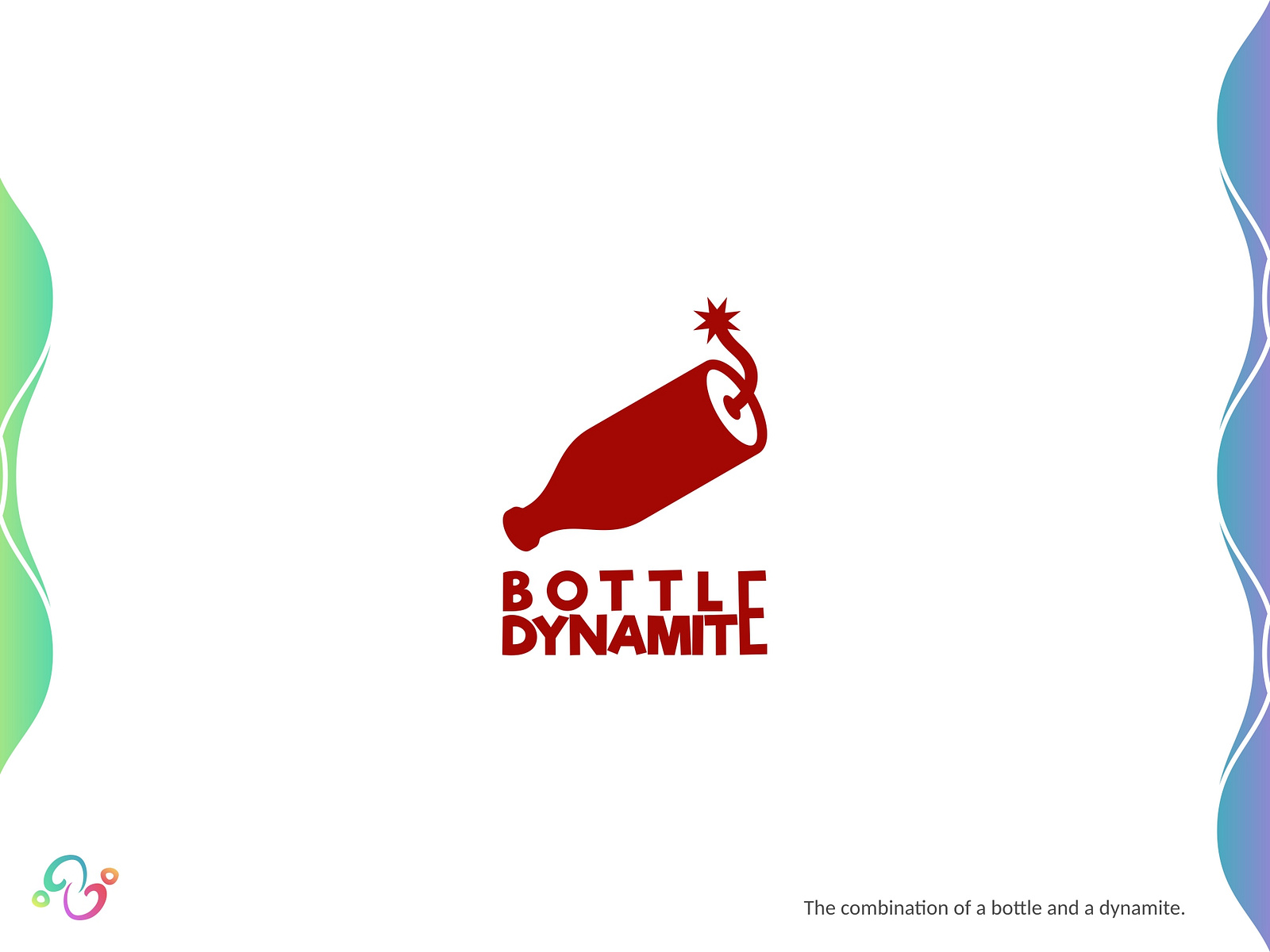 Bottle Dynamite Logo by Zzoe Iggi on Dribbble