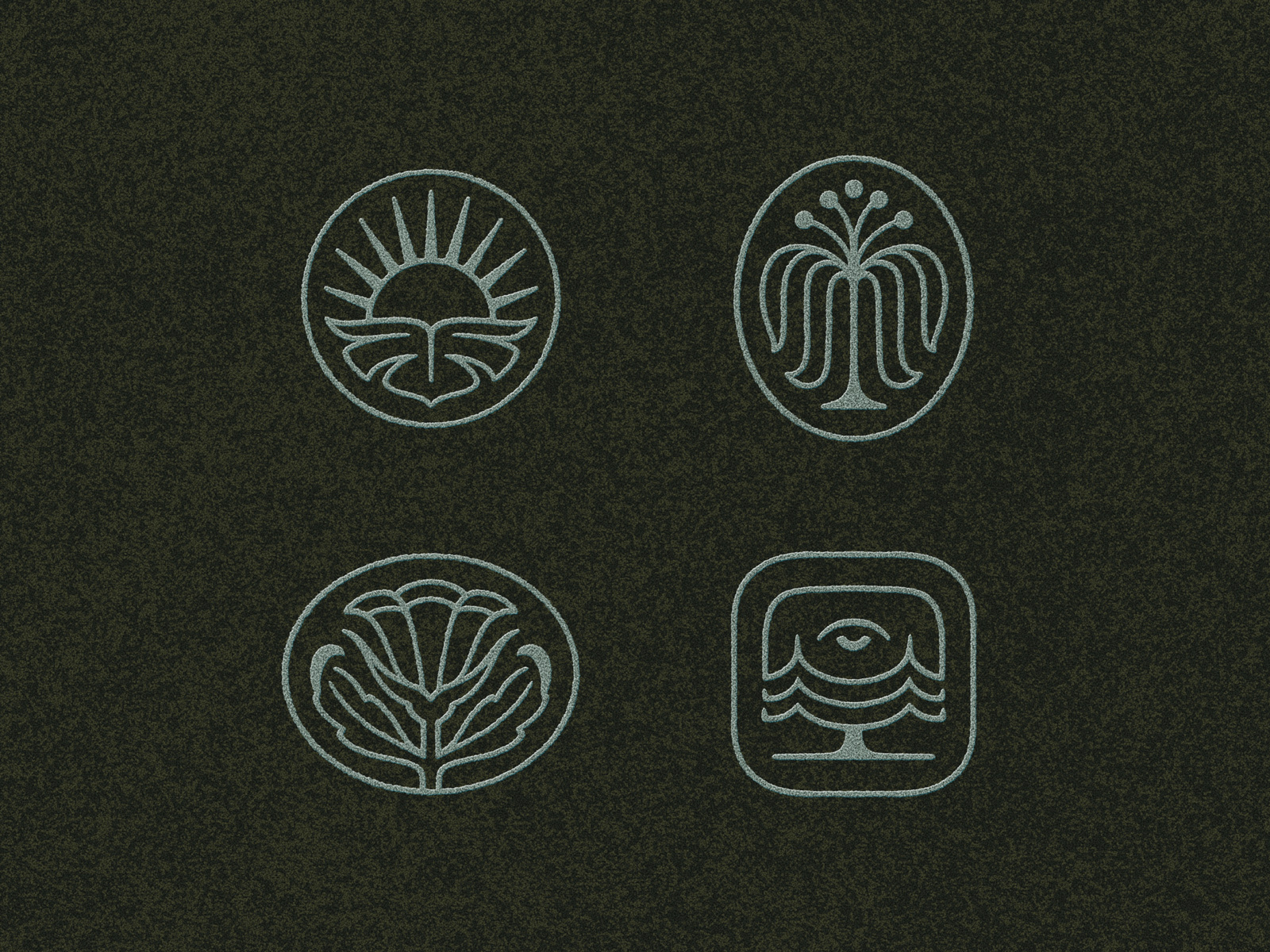 Botanical Icons by Jared Tuttle on Dribbble