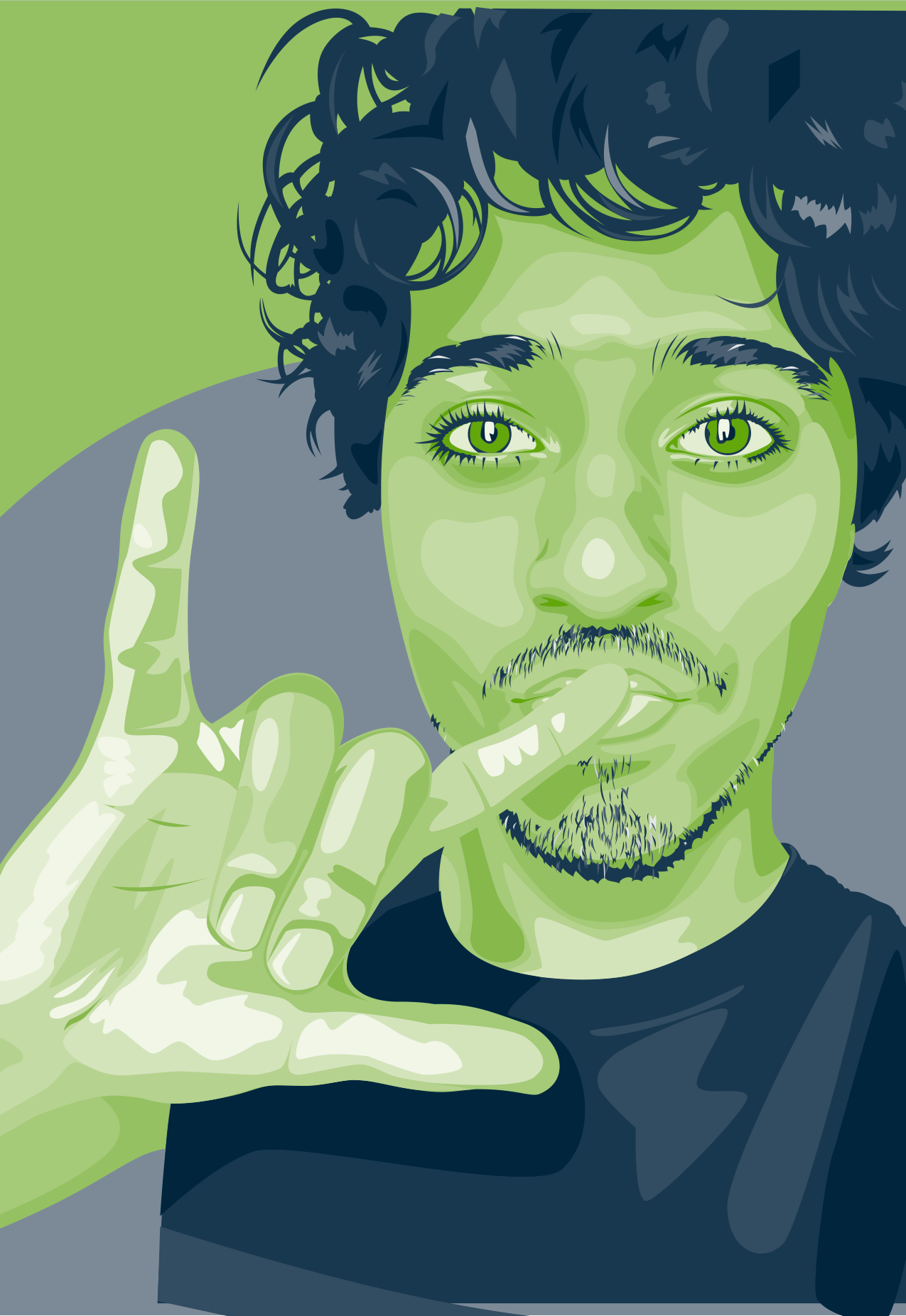 Being John Malkovich Poster By Ish On Dribbble