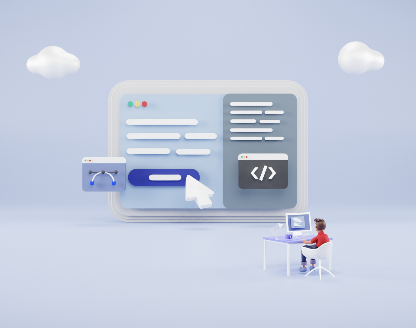 Process Flow 3D by Mohamed Rafiq on Dribbble