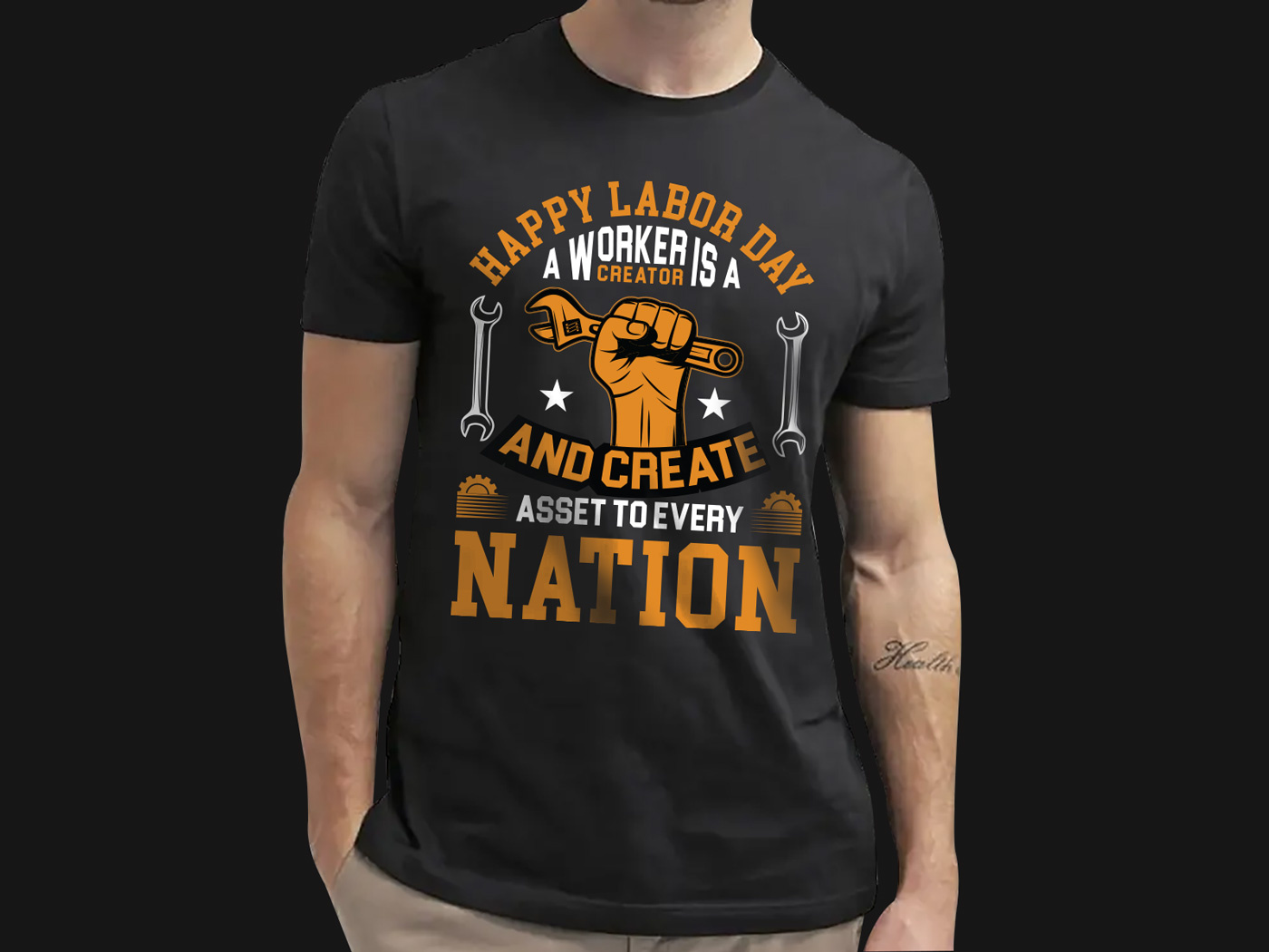Labor Day T-shirt Design | Labor Shirt Design | Labor T shirt by ...