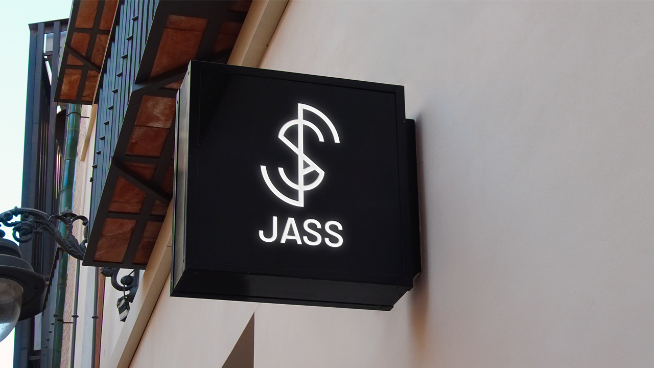 Logo Design for Jass by Gambol Themes on Dribbble