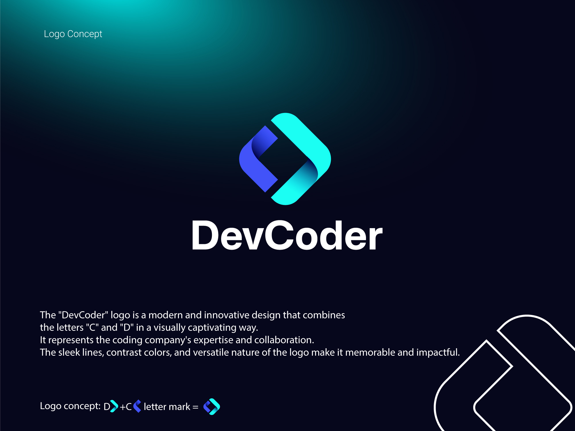 DevCoder - Logo Design (Sold) by Originative Lab on Dribbble