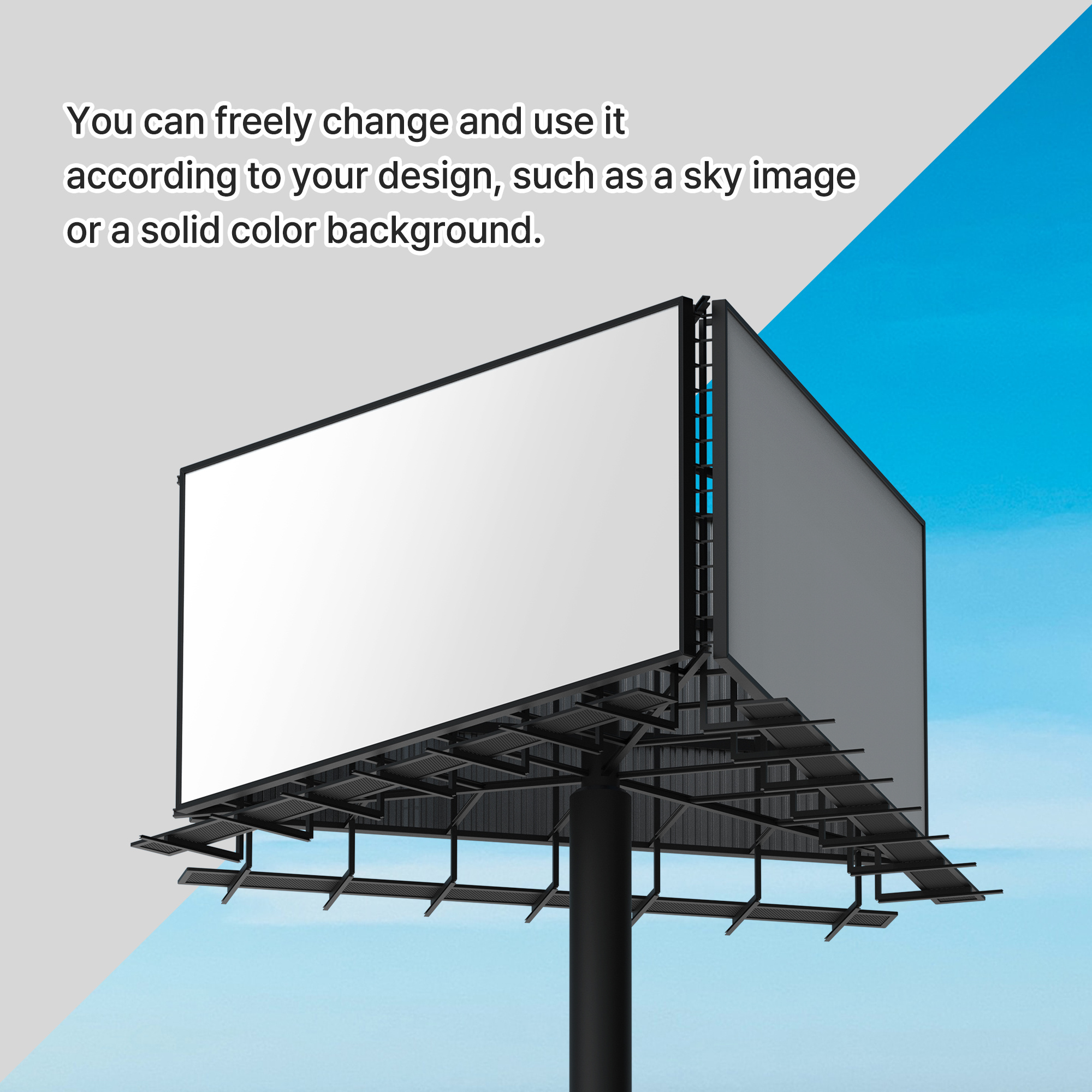 Triangle Billboard mockup by Fruited Design on Dribbble