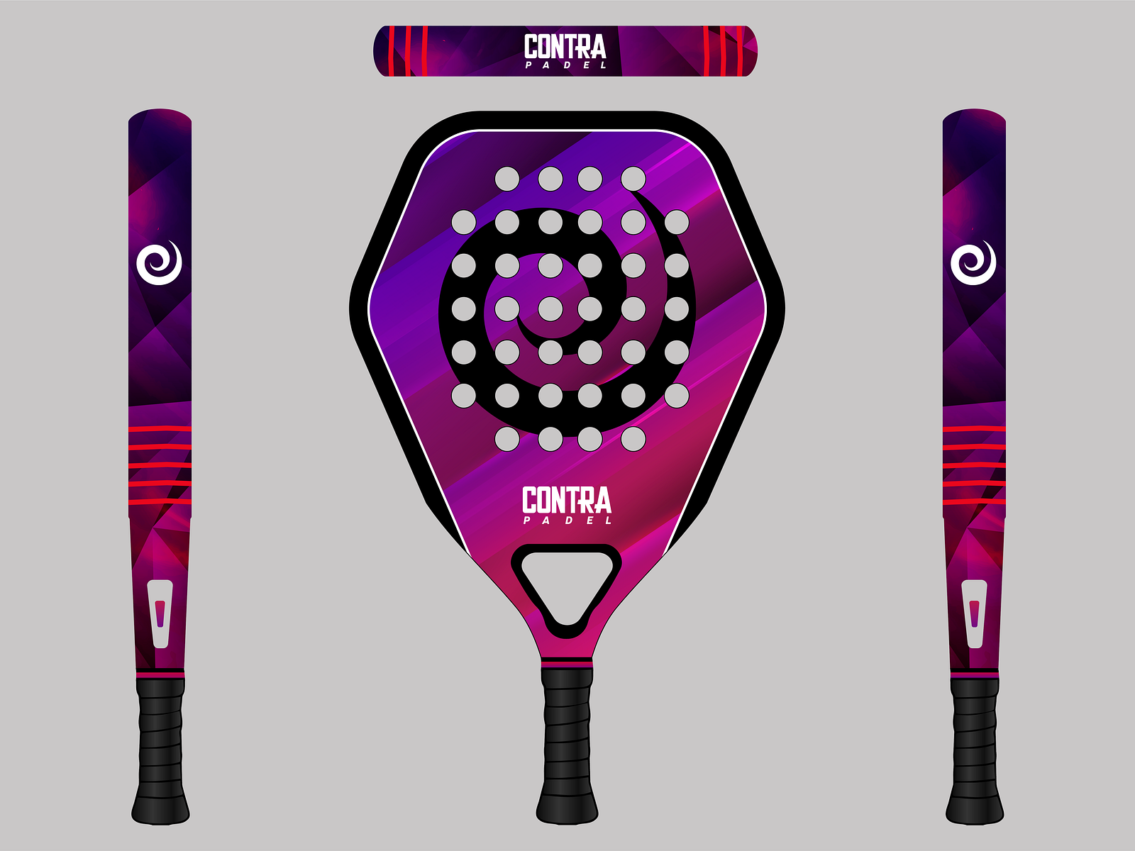 Hexagon Contra Padel Racket by Md Nuruzzaman on Dribbble