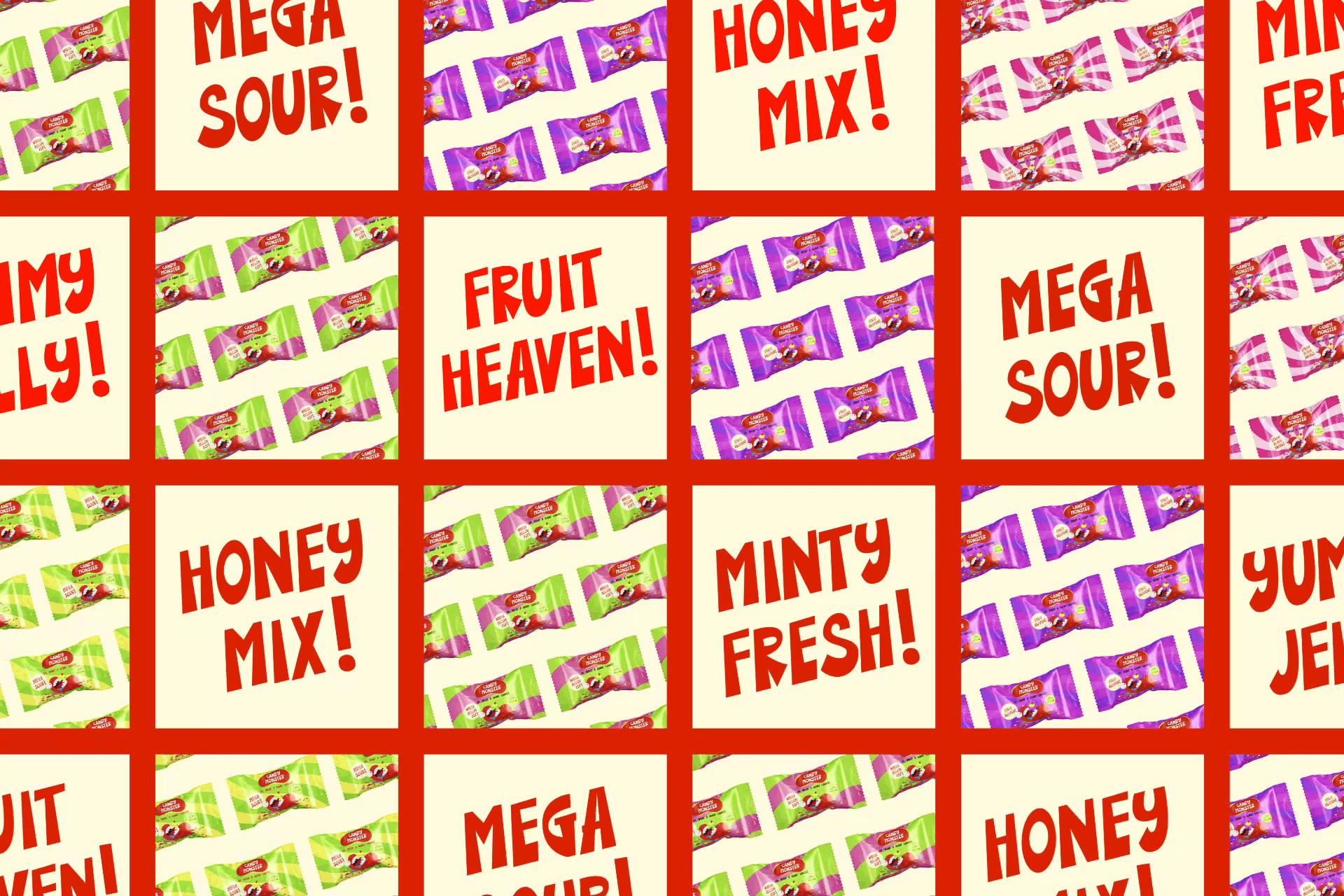 Candy Monster by Himanshu Bisht on Dribbble