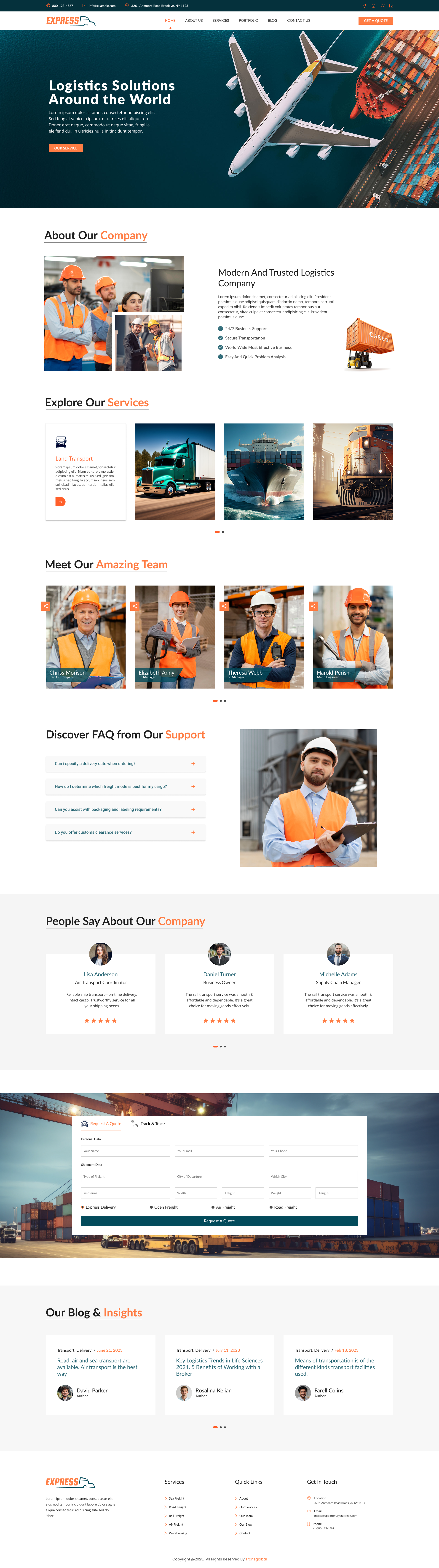 Service Website UI designs, themes, templates and downloadable graphic ...
