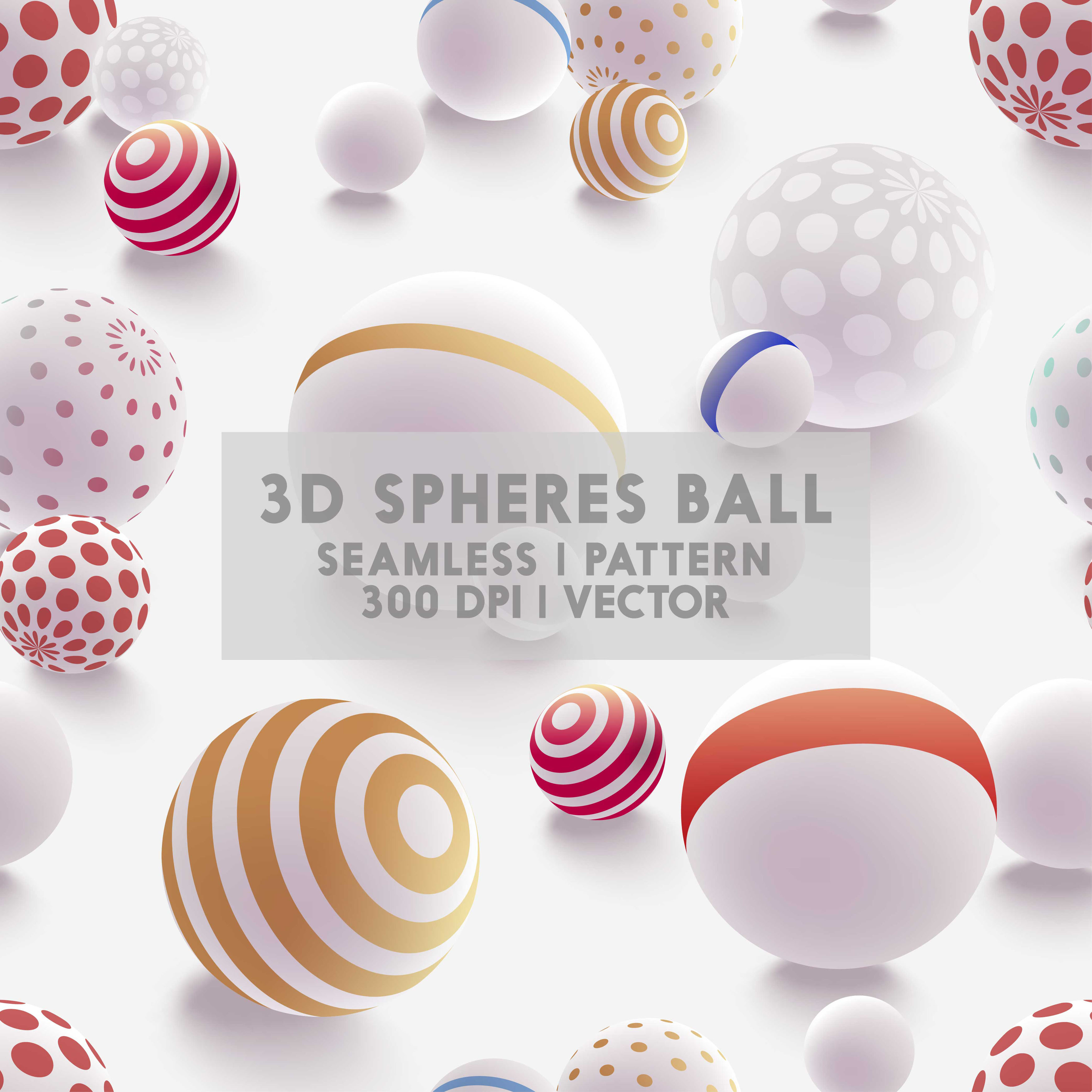 Seamless modern three dimensional spheres by wisnu pramono jati | on Dribbble
