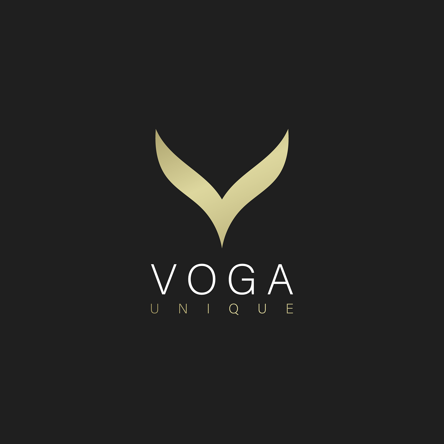 Voga Unique Logo by Mohamed on Dribbble