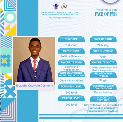 Fyb flyer design by Nnaemeka Chukudimma on Dribbble