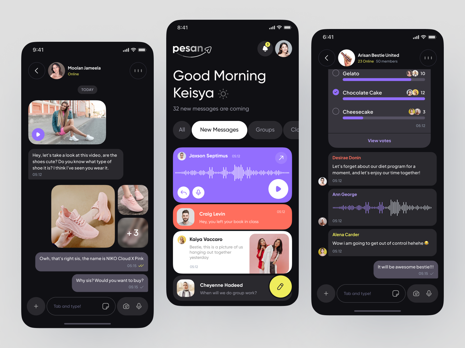 Smart and Advanced Messaging App by Hyperfantasy for Hatypo Studio on ...