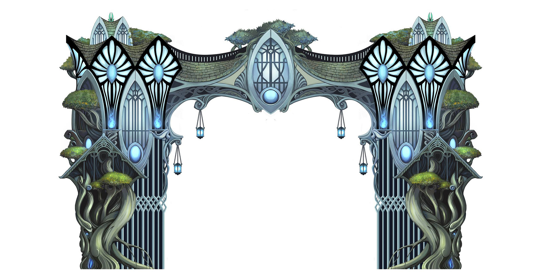 UNTOLD Festival - Elven Gate by Radu-Adrian Ciortea on Dribbble