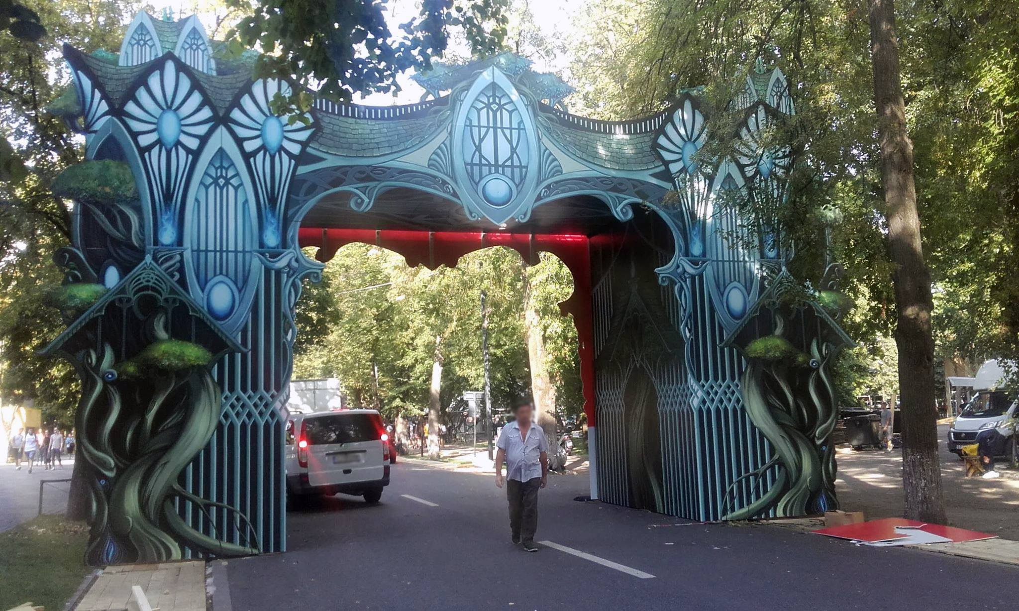 UNTOLD Festival - Elven Gate by Radu-Adrian Ciortea on Dribbble