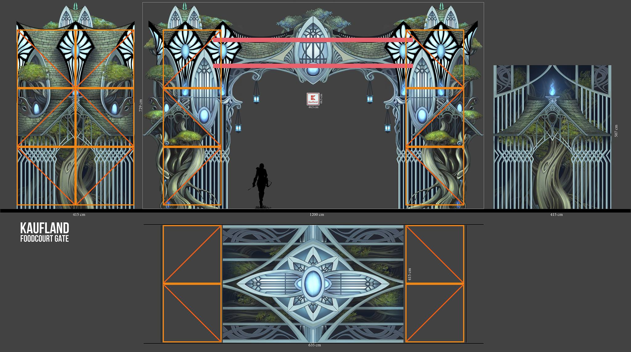 UNTOLD Festival - Elven Gate by Radu-Adrian Ciortea on Dribbble