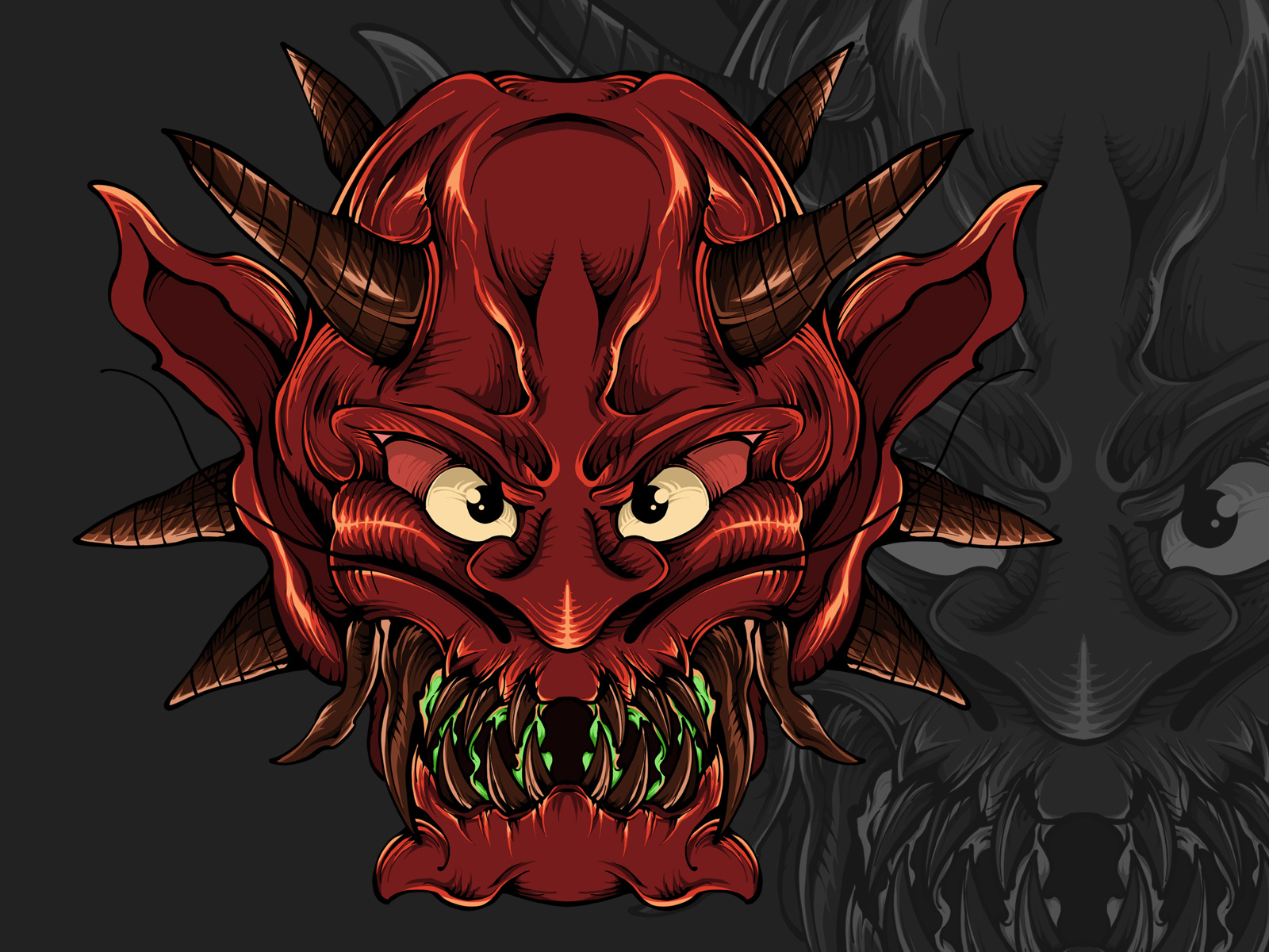 Red devil by 3WPROJECT STD on Dribbble
