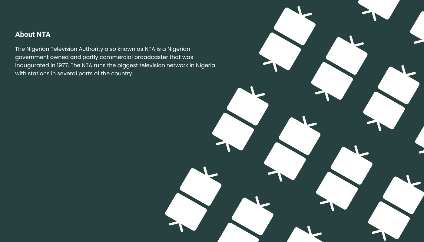 NTA Logo Redesign by Joshua Oghenekaro Okwe on Dribbble
