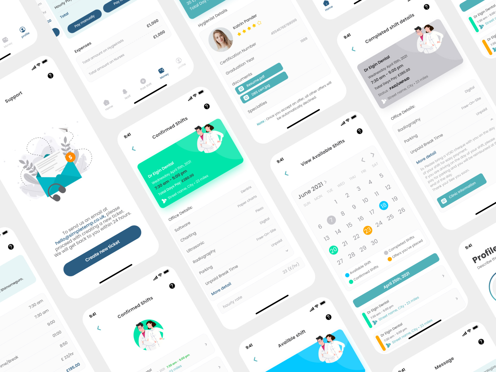 Dentist assistant by Hana_Abedini on Dribbble