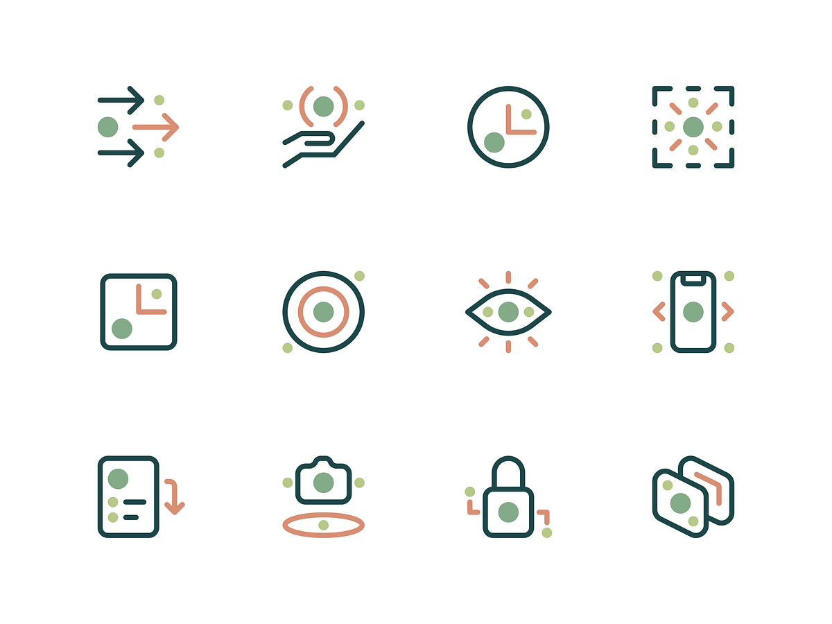 Threekit Icon Set by Kyle Anthony Miller for Brass Hands on Dribbble