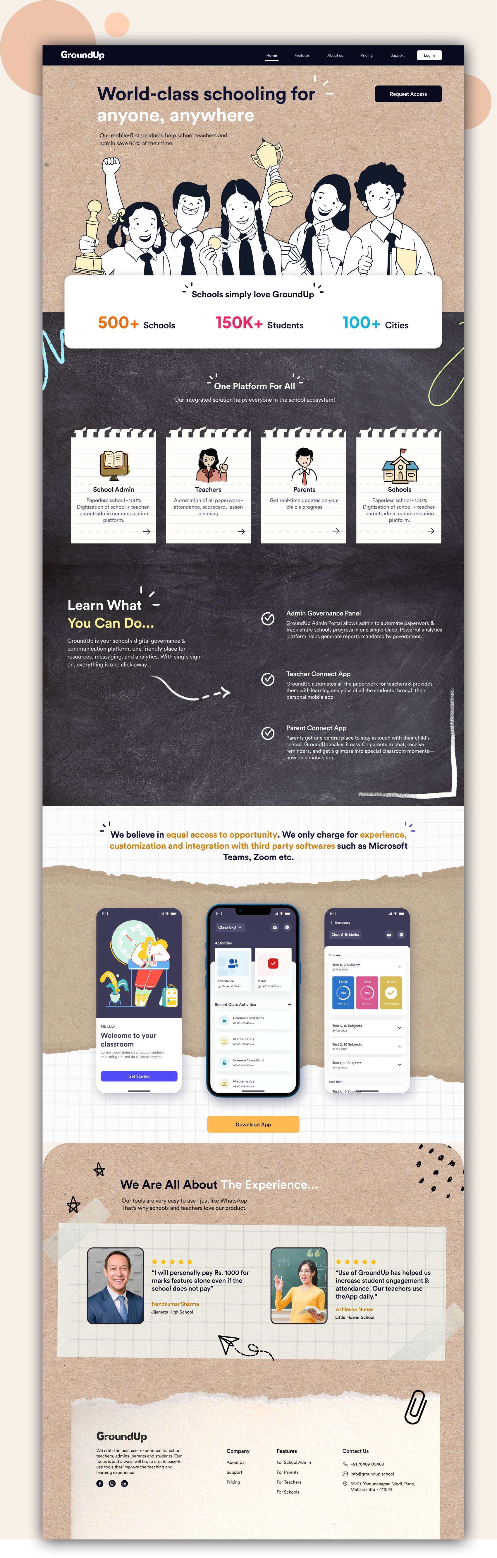School Theme designs, themes, templates and downloadable graphic ...