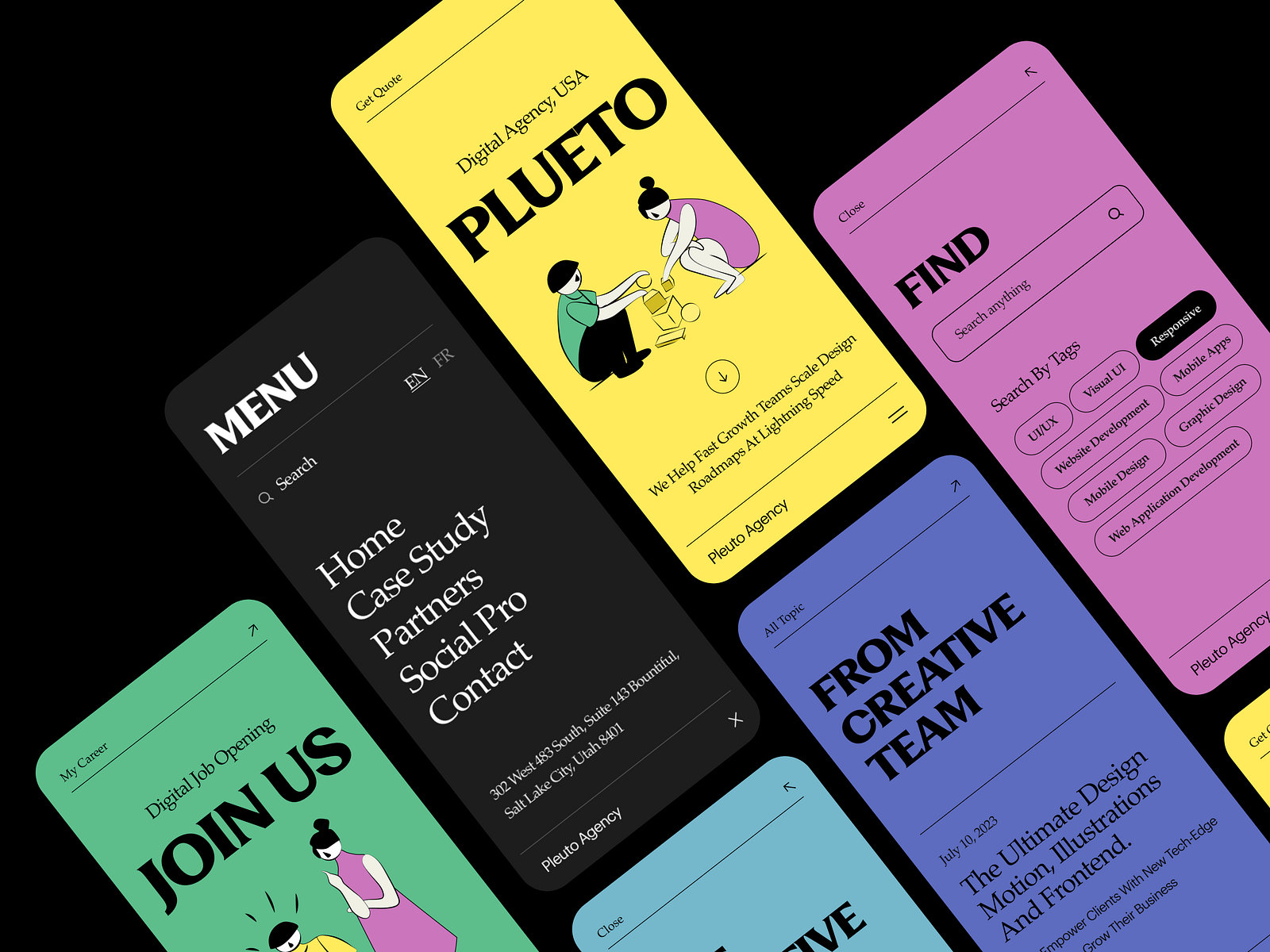 Agency - Mobile Responsive Website by Dstudio for Dstudio Agency on Dribbble