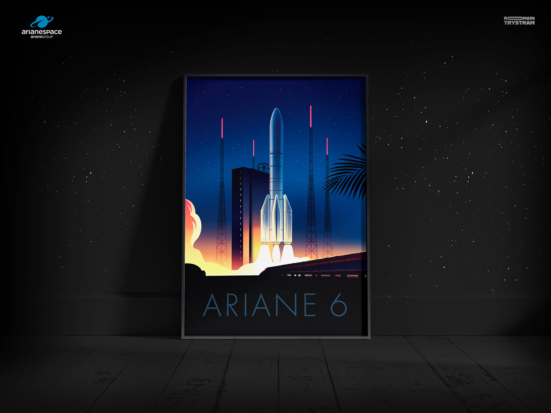 Ariane espace by Romain Trystram on Dribbble