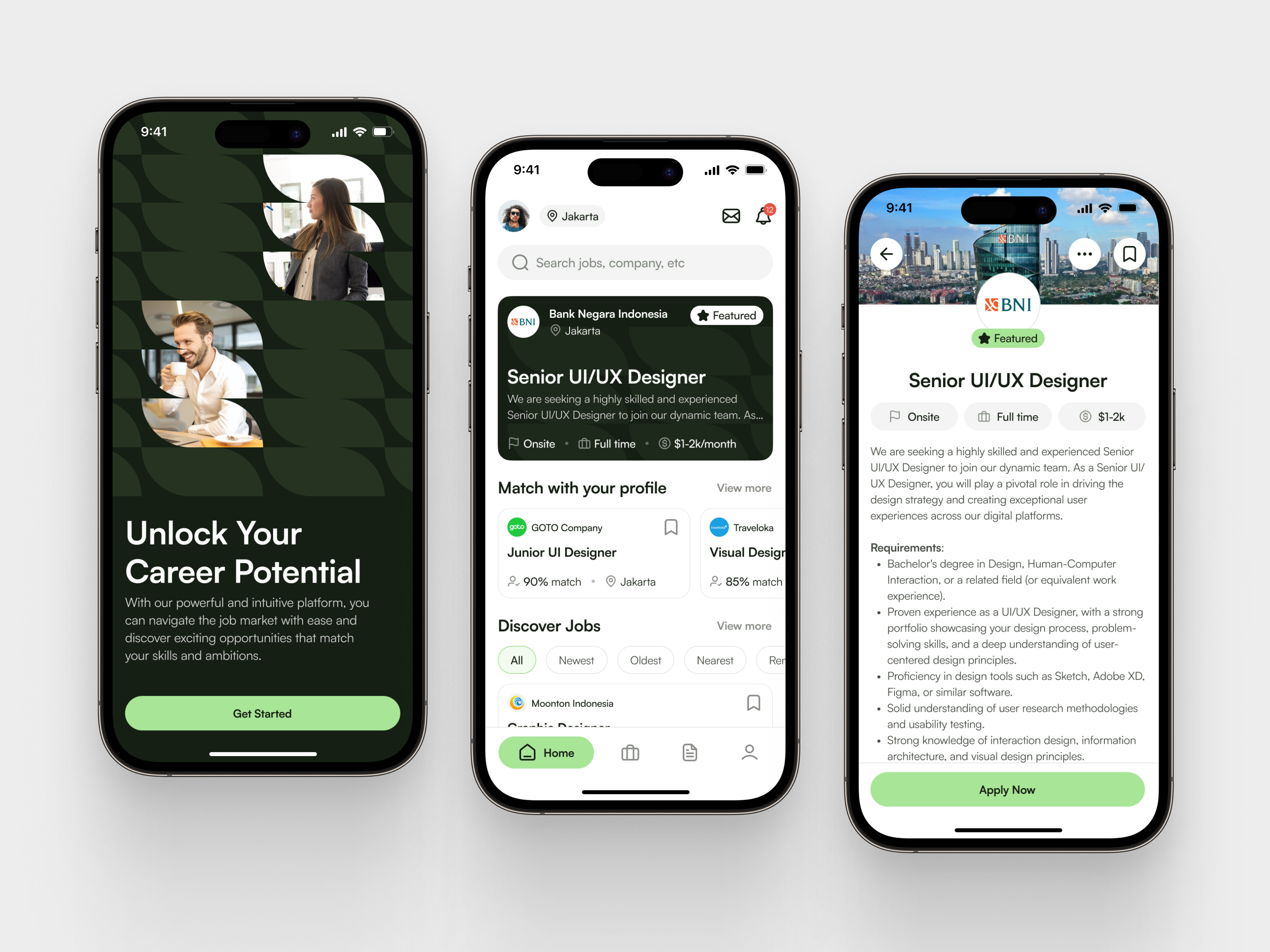 Jobster - Job Finder App by Dhira Danuarta 🐤 for Hatypo Studio on Dribbble