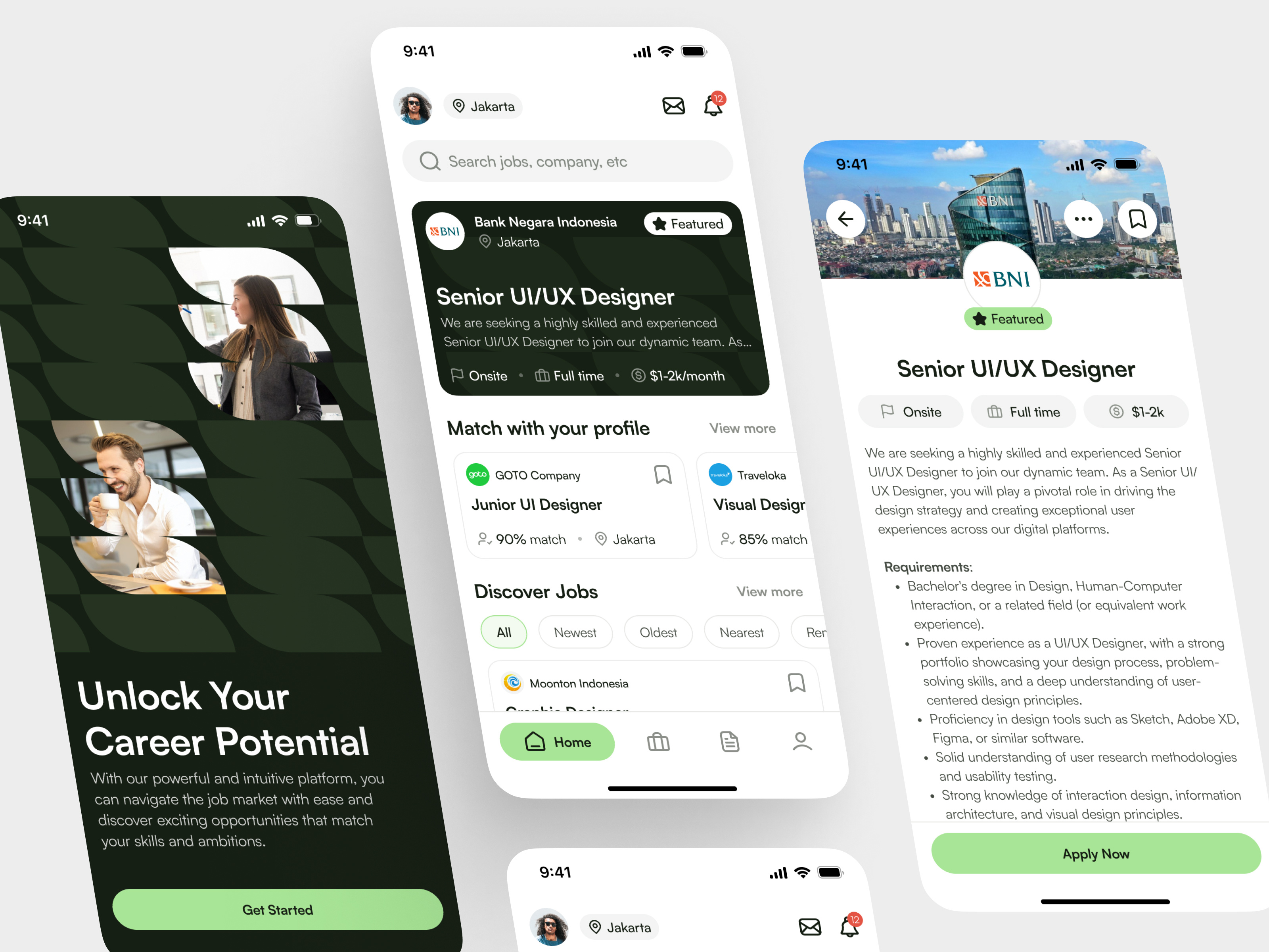 Jobster - Job Finder App by Dhira for Hatypo Studio on Dribbble