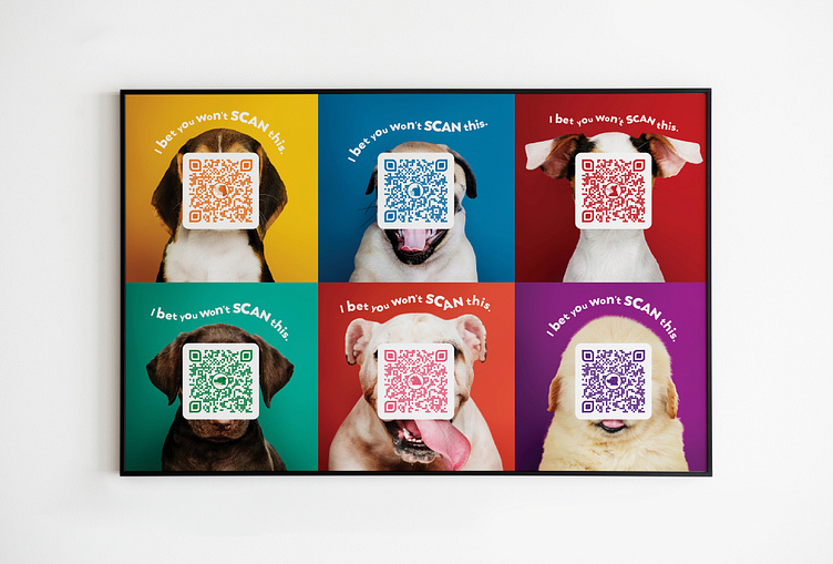 QR Code Posters - Scan and find out! by Sejin Ahn on Dribbble