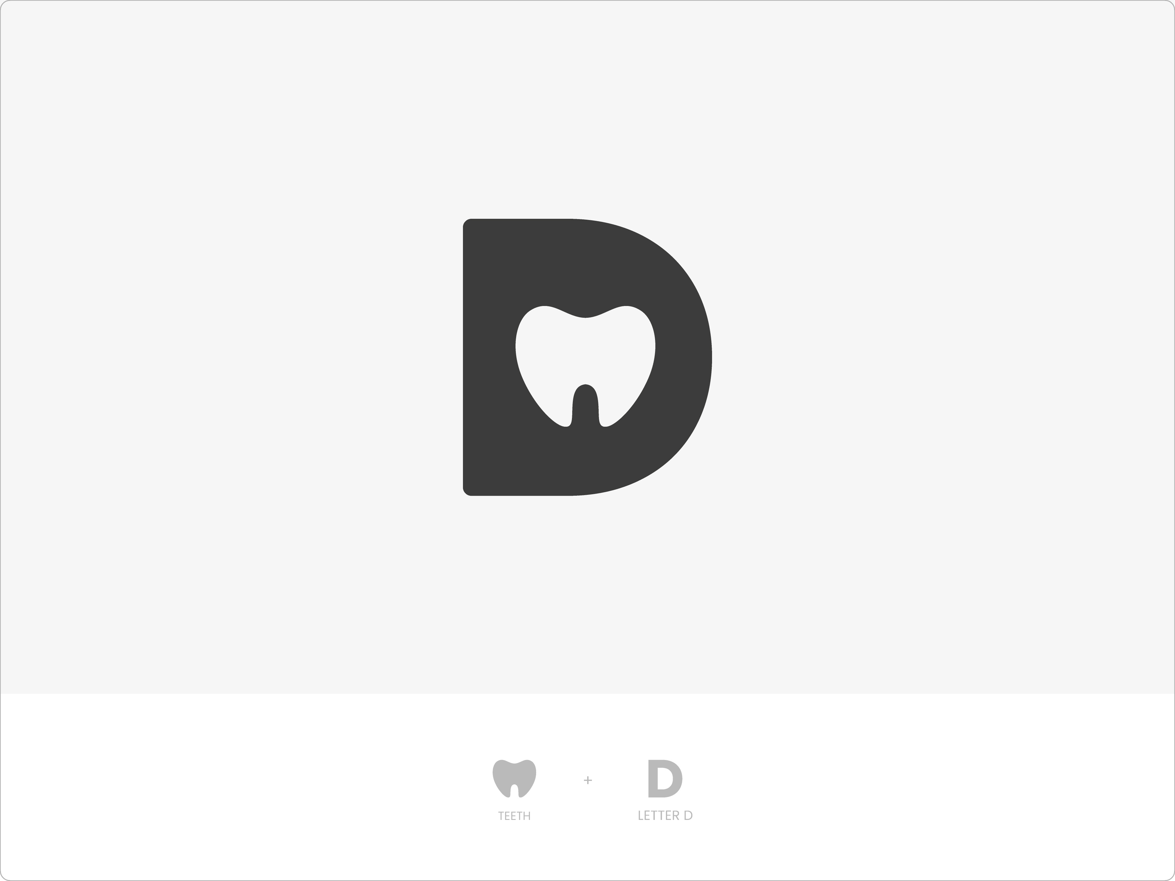 Denflow | Teeth Logo | Tooth logo | D Logo by Ak Shazu on Dribbble
