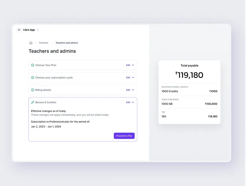 Billing Page designs, themes, templates and downloadable graphic ...
