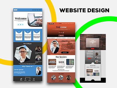 Website Designs by M Ali on Dribbble