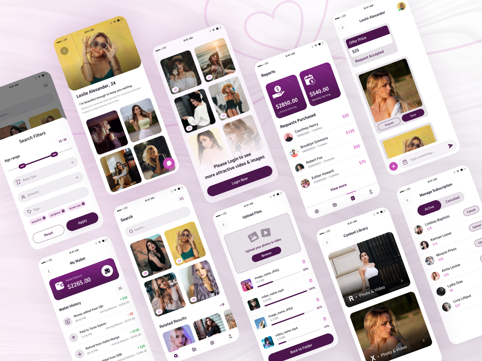 Arouzed - Dating App UI/UX Design by LIS on Dribbble
