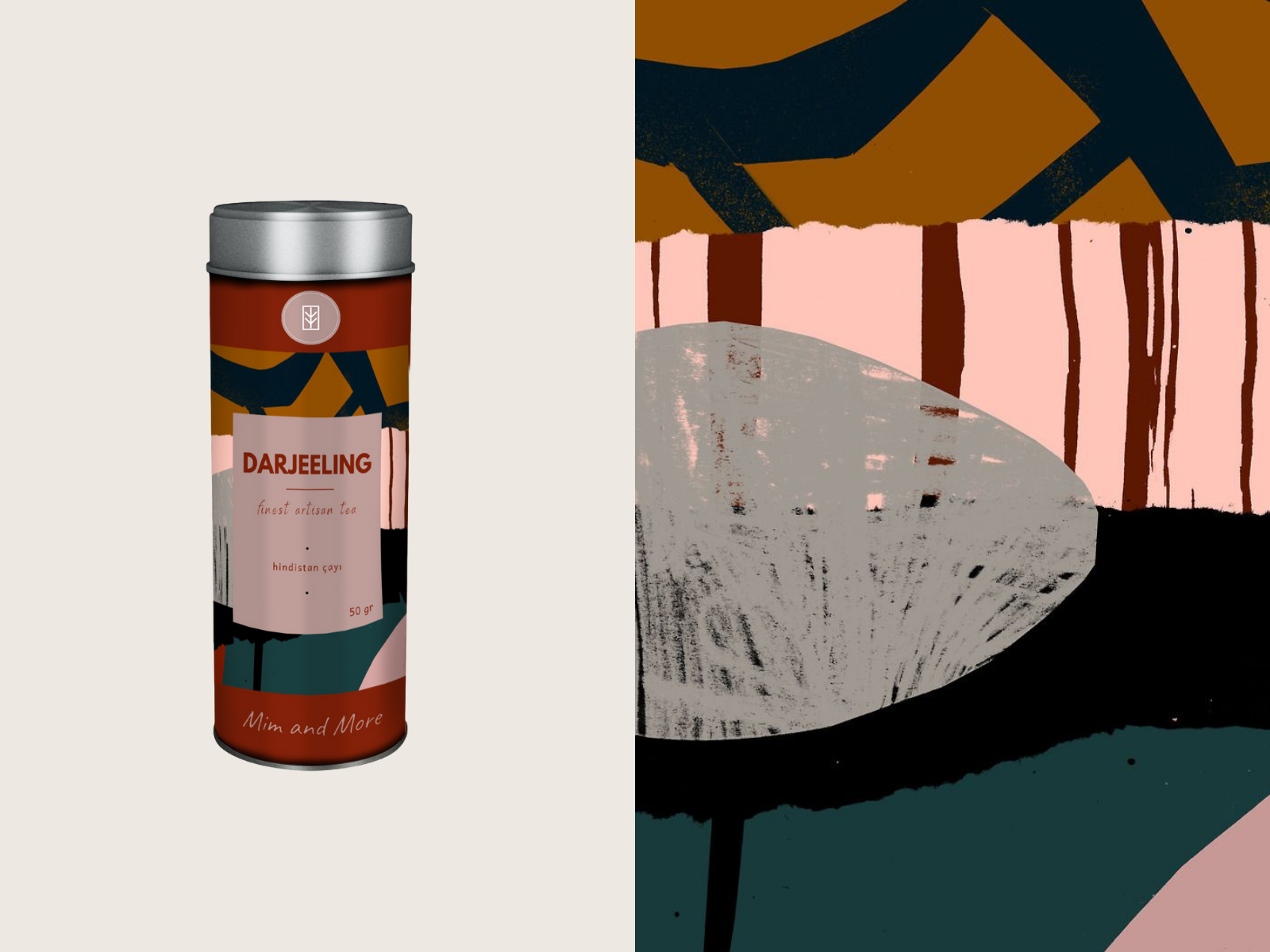 Darjeeling Tea - Packaging Design by Luminara Creative Studio on Dribbble
