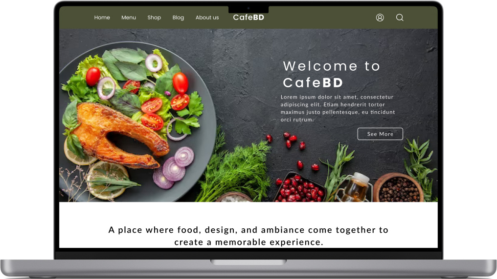 Restaurant Website UI | Food UI | Fast Food Store UI Design by Shihab ...