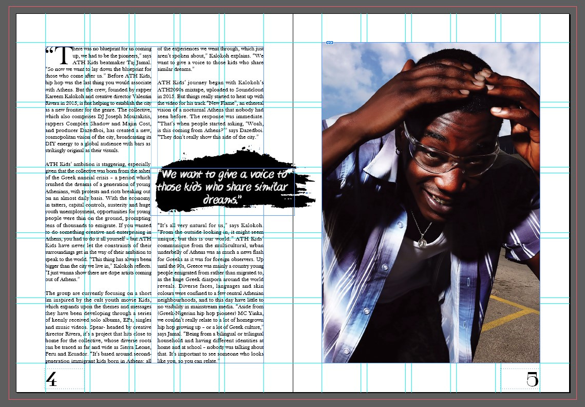 Covers & Editorial for magazine by Agapi Vasileiou on Dribbble