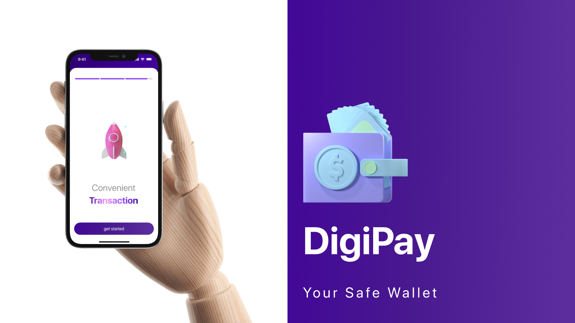 DIGIPAY - Your Safe wallet by sofi on Dribbble