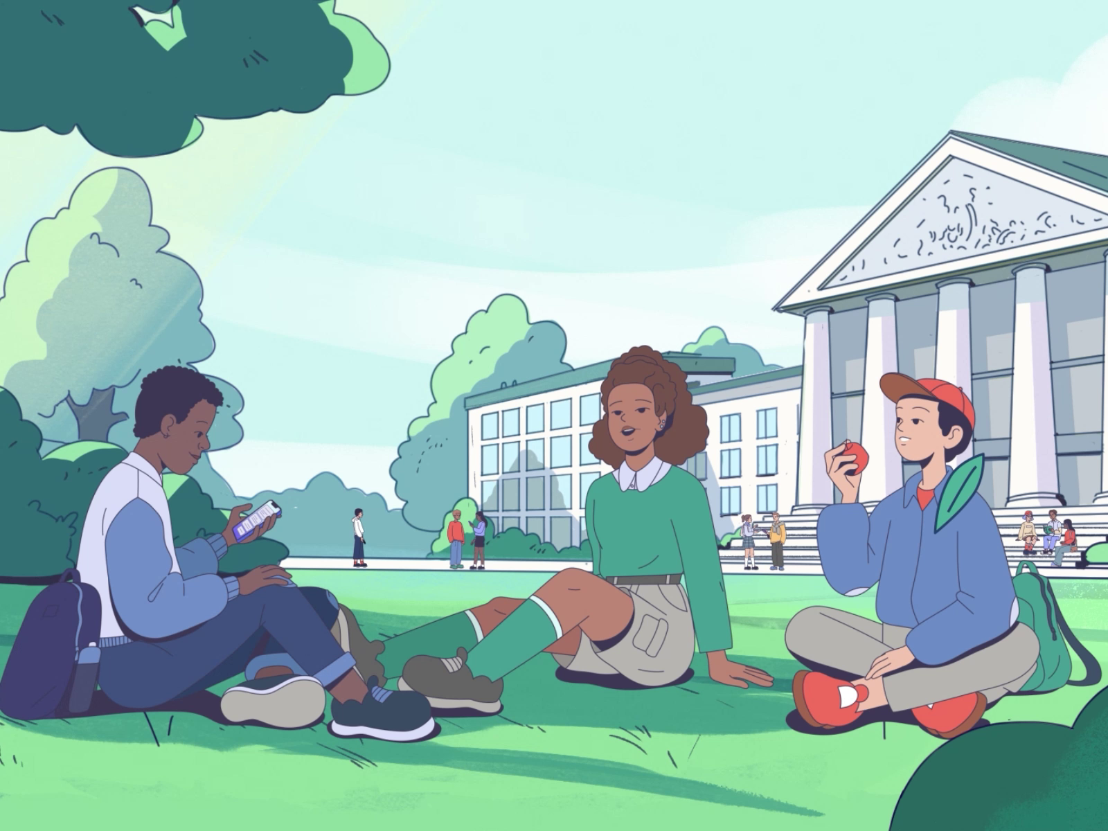 RahRah EdTech Students App by unicorn.arts on Dribbble