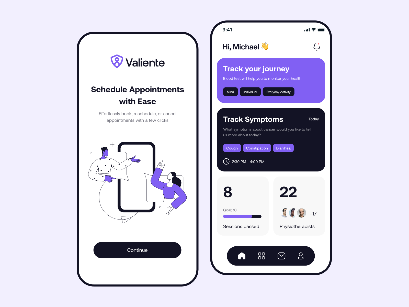 Healthcare App - UI Design by Usman Qureshi for Outcraft on Dribbble
