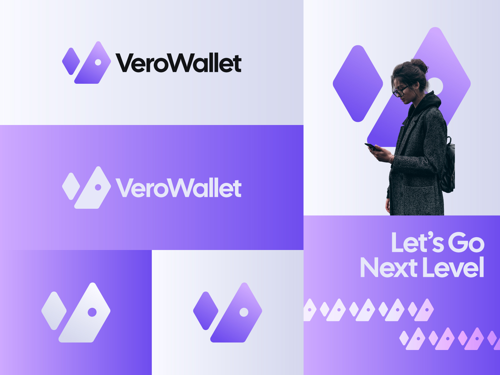 VeroWallet- Web Wallet logo, V letter by Kakon Ghosh on Dribbble