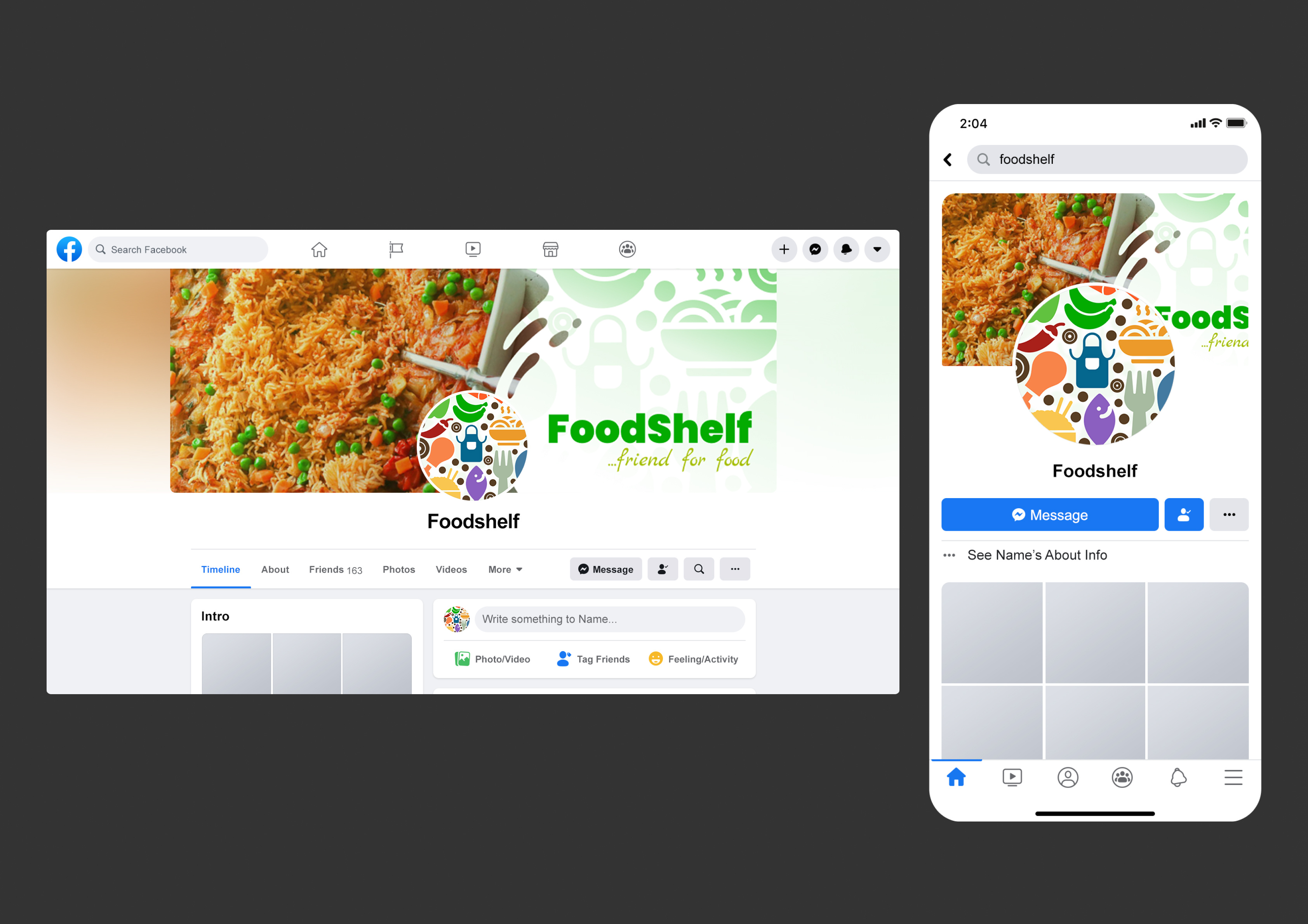 Foodshelf Logo & Branding by Joshua Oghenekaro Okwe on Dribbble