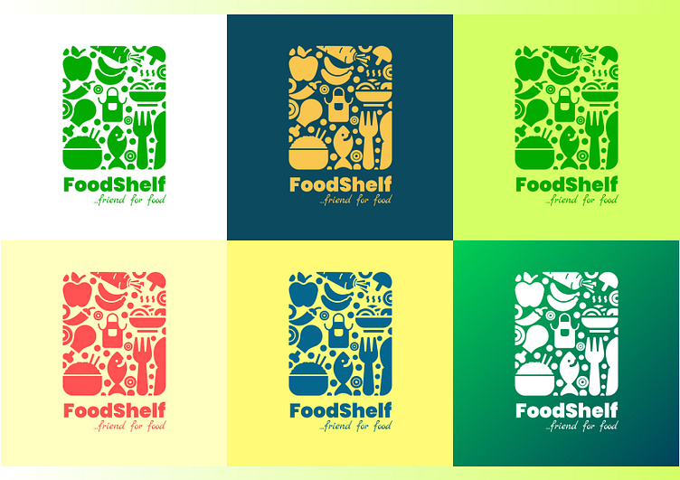 Foodshelf Logo & Branding by Joshua Oghenekaro Okwe on Dribbble
