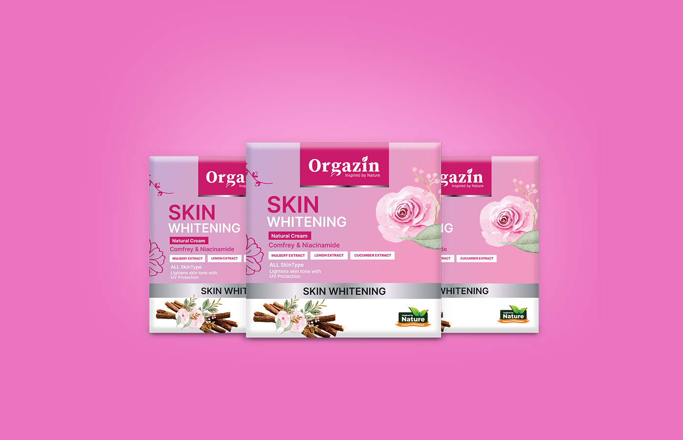 Skin Whitening Cream Packaging by Packpack Graphic on Dribbble